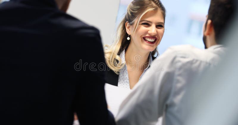 Job Interview with Manager in Office Stock Image - Image of interview ...