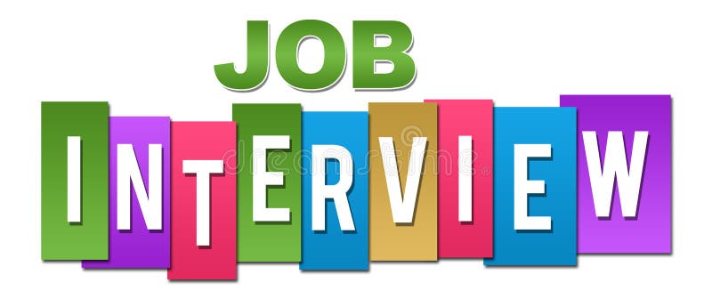 Now Hiring Professional Colorful Stock Illustration - Illustration of ...