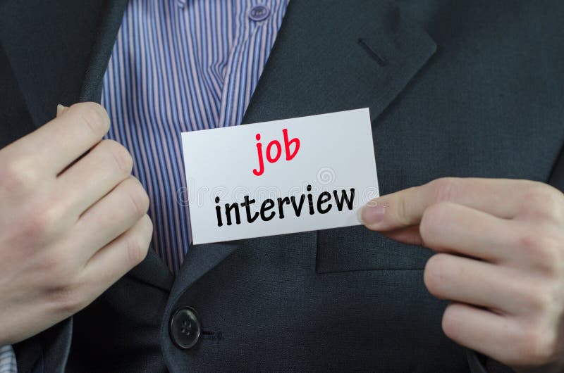 Job interview text concept stock photo. Image of internet - 89655066