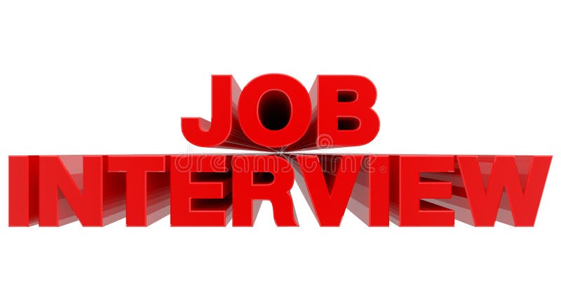 Job interview word cloud stock vector. Illustration of applicant ...