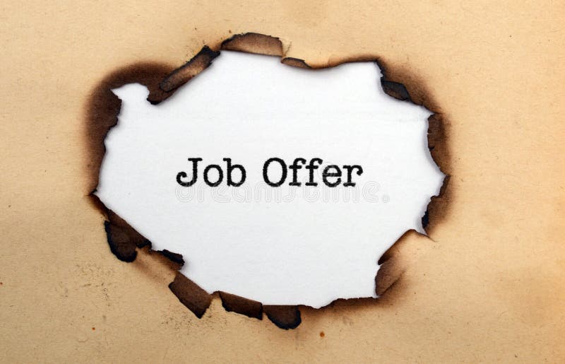 Job offer stock image. Image of paper, letter, list - 174361759