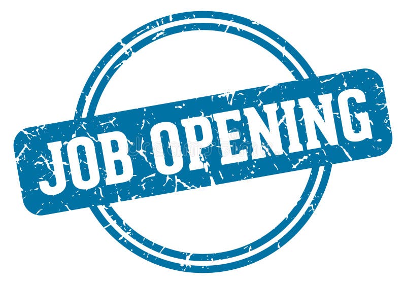 Job opening stamp stock vector. Illustration of opening - 352608740