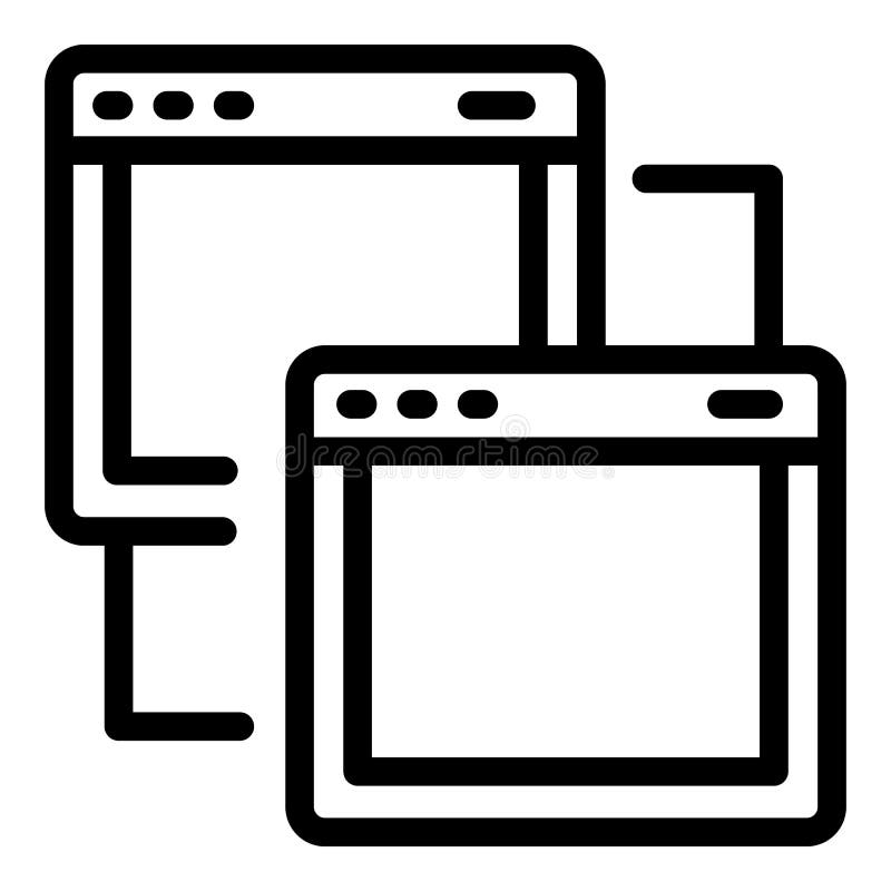 Post Car Icon, Outline Style Stock Vector - Illustration of office ...