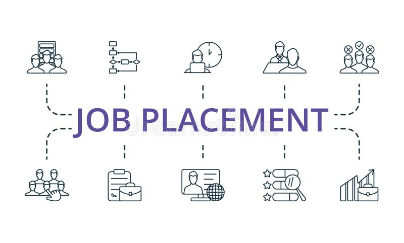 Job Placement Stock Illustrations – 1,182 Job Placement Stock ...