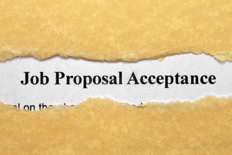 Job proposal stock image. Image of office, corporate - 28497167