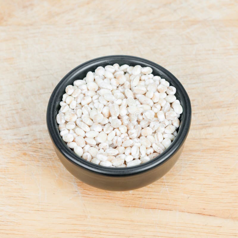 Job S Tear Seed in the Black Bowl Stock Photo - Image of jobi, organic ...