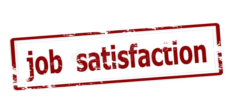 Job satisfaction concept. stock illustration. Illustration of career ...