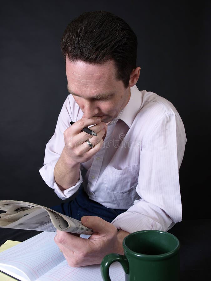 Job offered stock image. Image of manager, hand, closeup - 6674311