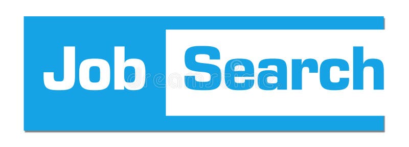 Job Search Blue Abstract Bar Stock Illustration - Illustration of ...