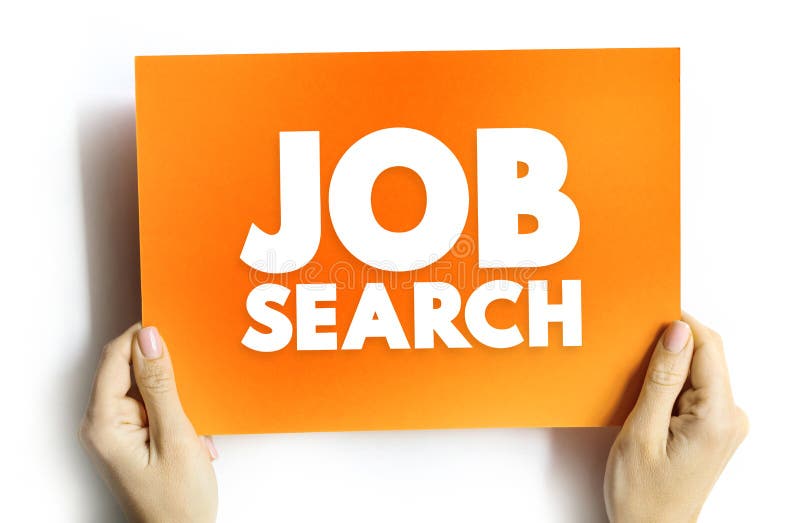 Job Searching Text on Card, Concept Background Stock Image - Image of ... Job Searching Text on Card, Concept Background Stock Image - Image of ...