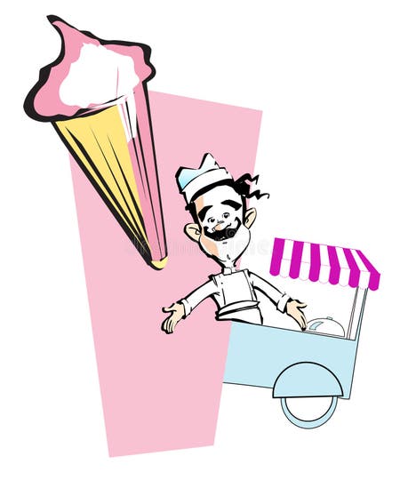 Ice Cream Man Stock Illustrations – 5,491 Ice Cream Man Stock ...
