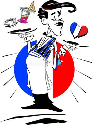 French Waiter Stock Illustrations – 951 French Waiter Stock ...