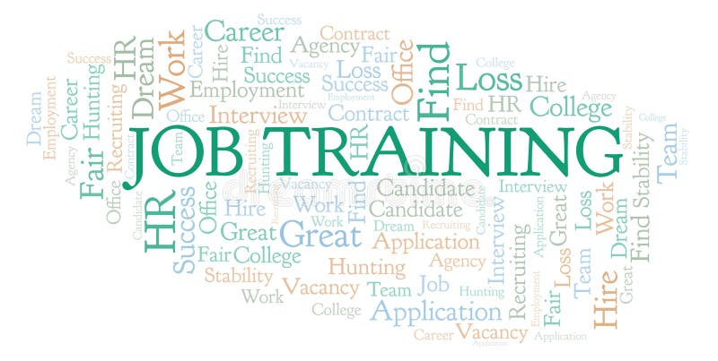 On The Job Training Clipart