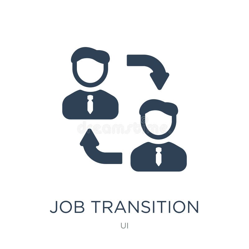 Transition Icon, Vector Illustration Stock Vector - Illustration of ...