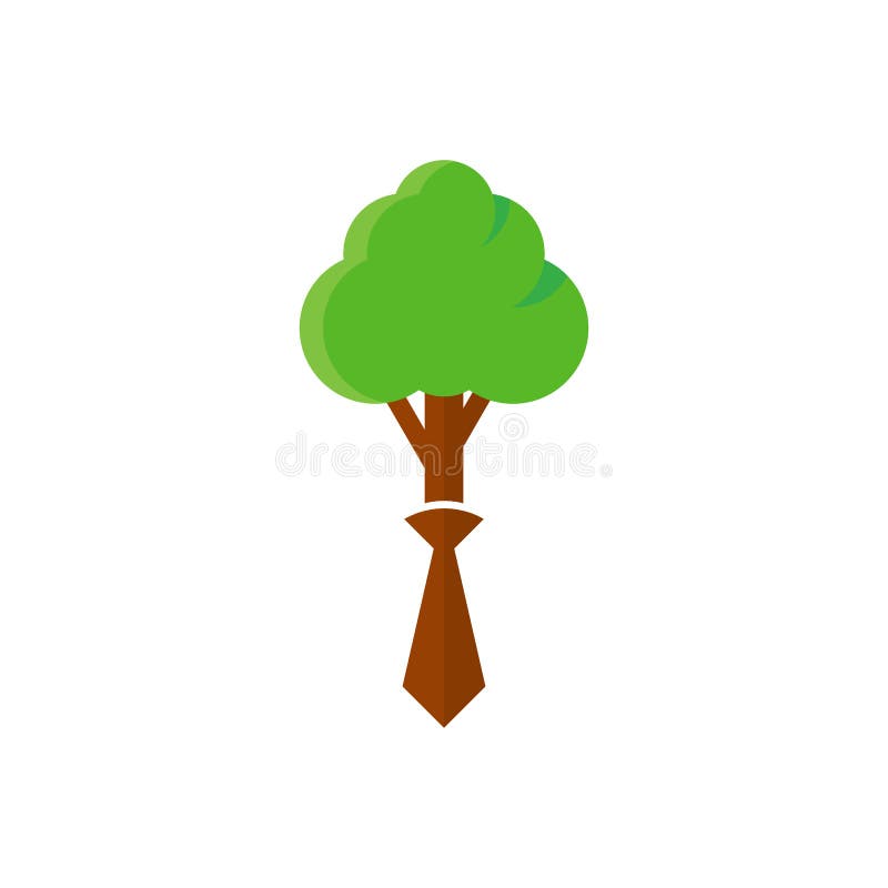 Job Tree Logo Icon Design stock vector. Illustration of design - 127866142
