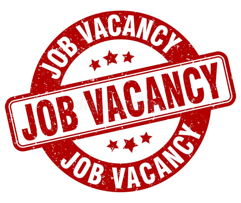 Job Vacancy Stamp. Job Vacancy Label. Round Grunge Sign Stock Vector ...