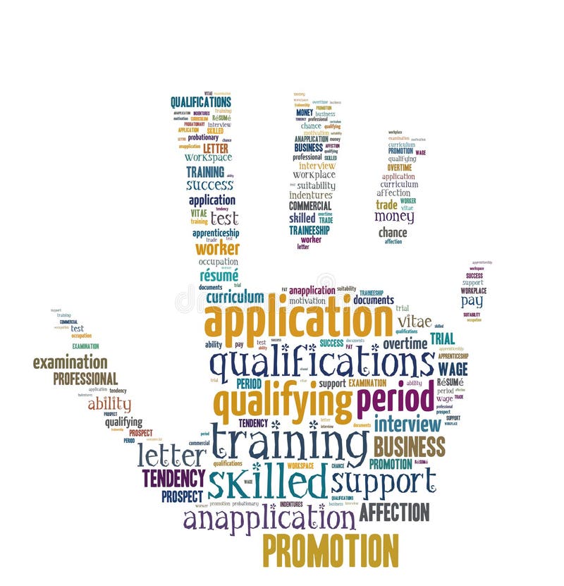 Job and Work - Free Tagcloud Stock Illustration - Illustration of ...