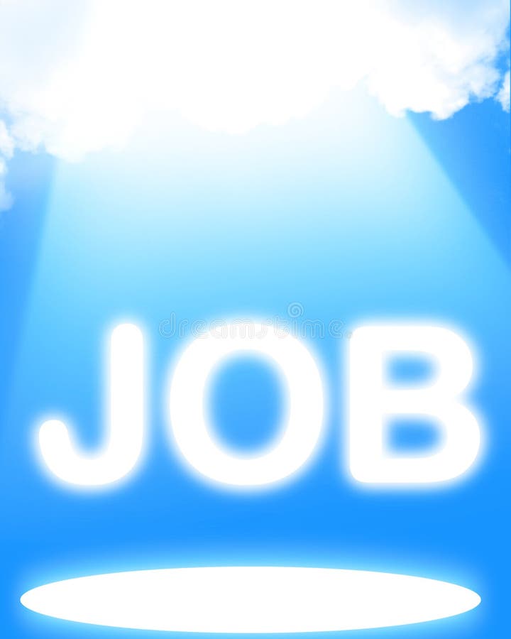 Job stock illustration. Illustration of resume, text - 33289949