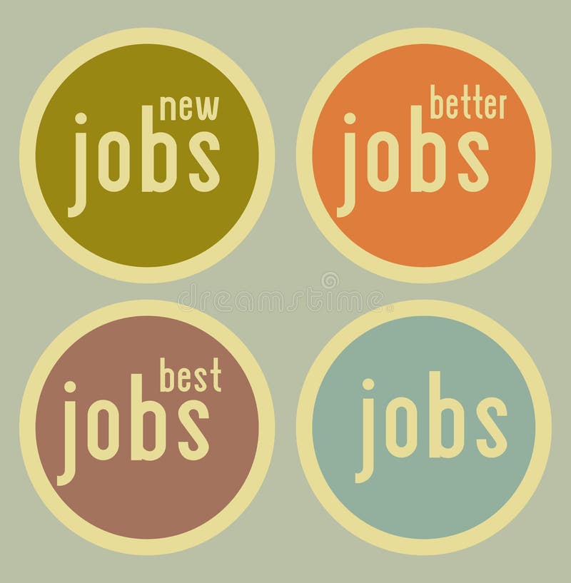 Jobb vektor illustrationer. Illustration av industri - 36512409