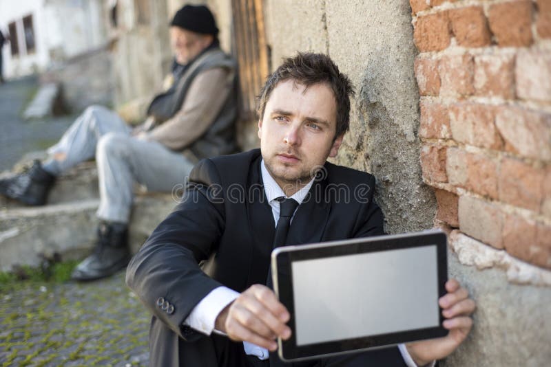 Jobless stock photo. Image of jobless, caucasian, hopelessness - 27307604