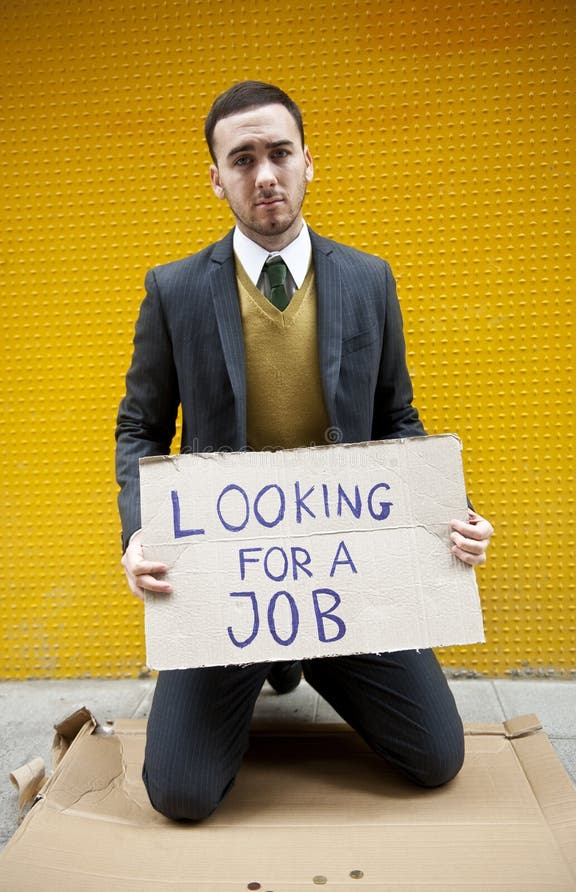 Jobless man stock image. Image of finance, manager, disaster - 11546827