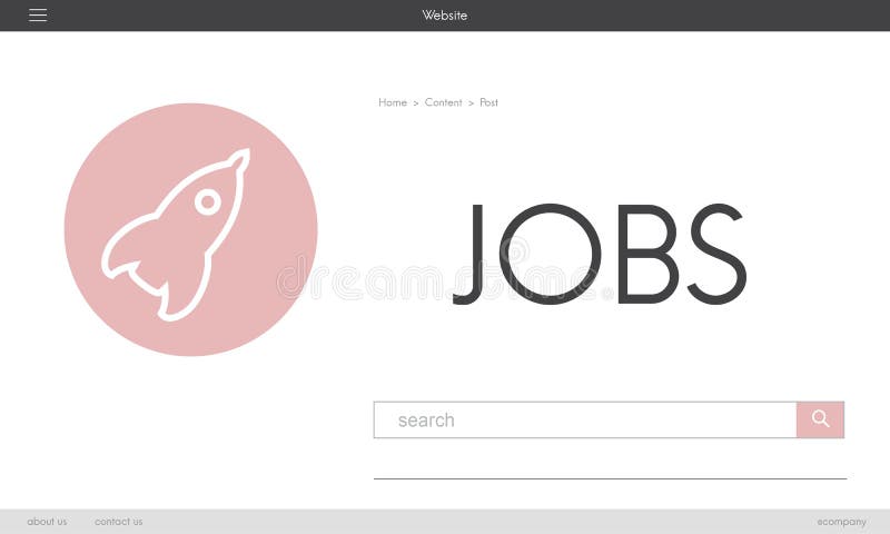 Jobs New Business Launch Plan Concept Stock Illustration - Illustration ...