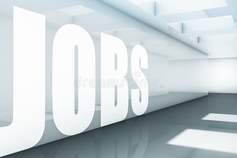 Jobs stock illustration. Illustration of render, work - 37036589