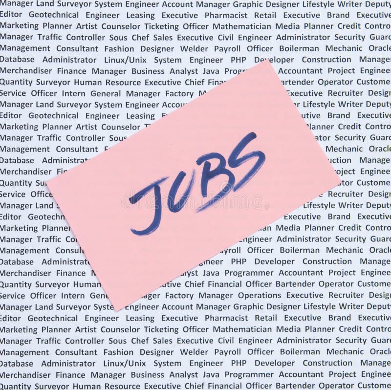 Jobs, Vacancies and Openings Stock Image - Image of hunting, jobseeker ...