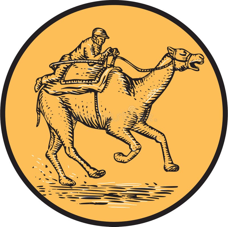Camel Racing Stock Illustrations – 31 Camel Racing Stock Illustrations ...