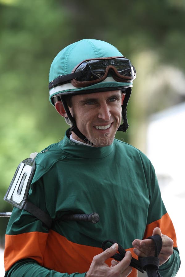 Jockey Ramon Dominguez editorial stock image. Image of track - 26234964
