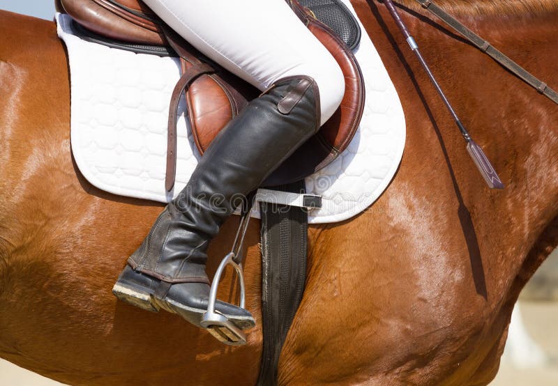 Jockey riding boot stock photo. Image of equine, boots - 79426078