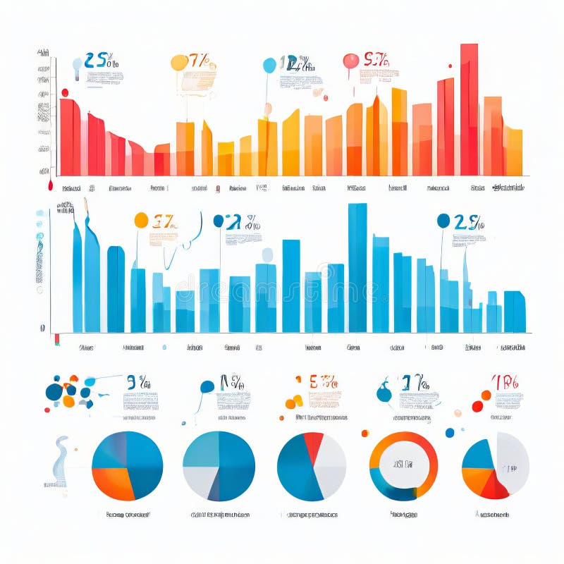 Jocular Infographic Slides Slides with Jovial and Amusing Infogr Stock ...