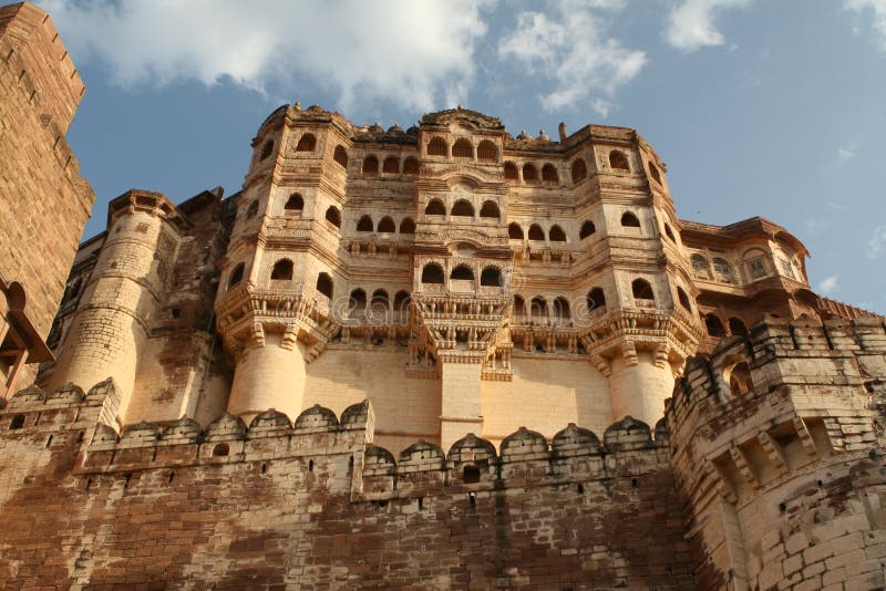 Jodhpur Palace In Rajasthan, India Stock Photo - Image of travel ...