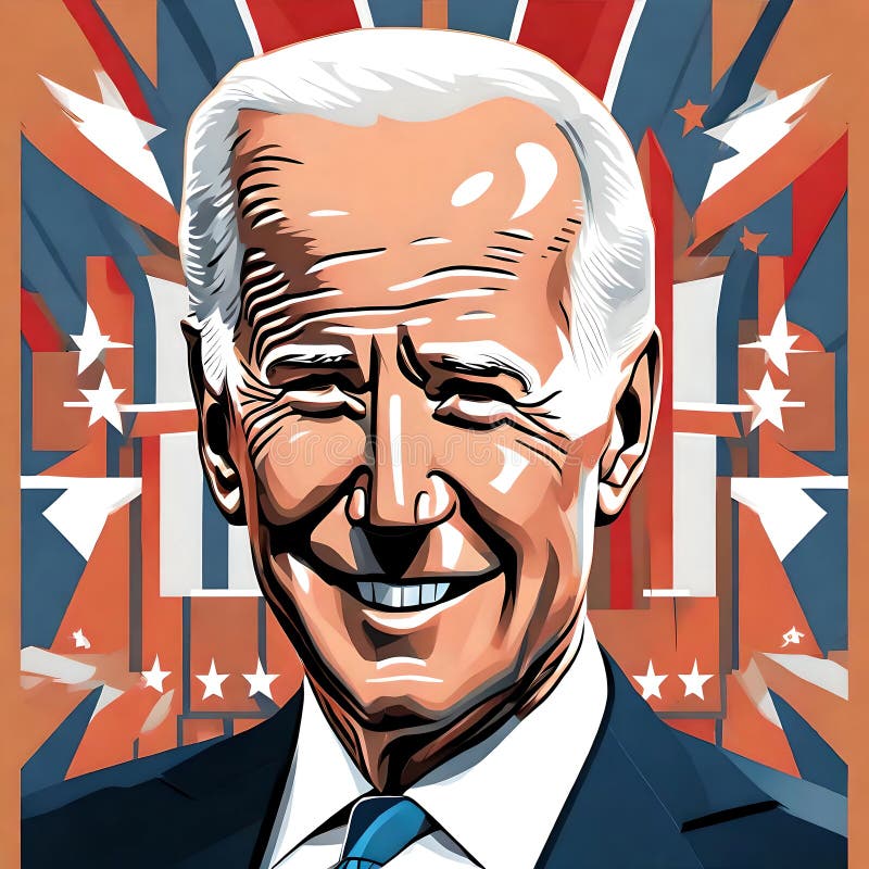 Biden Face Stock Illustrations – 157 Biden Face Stock Illustrations ...