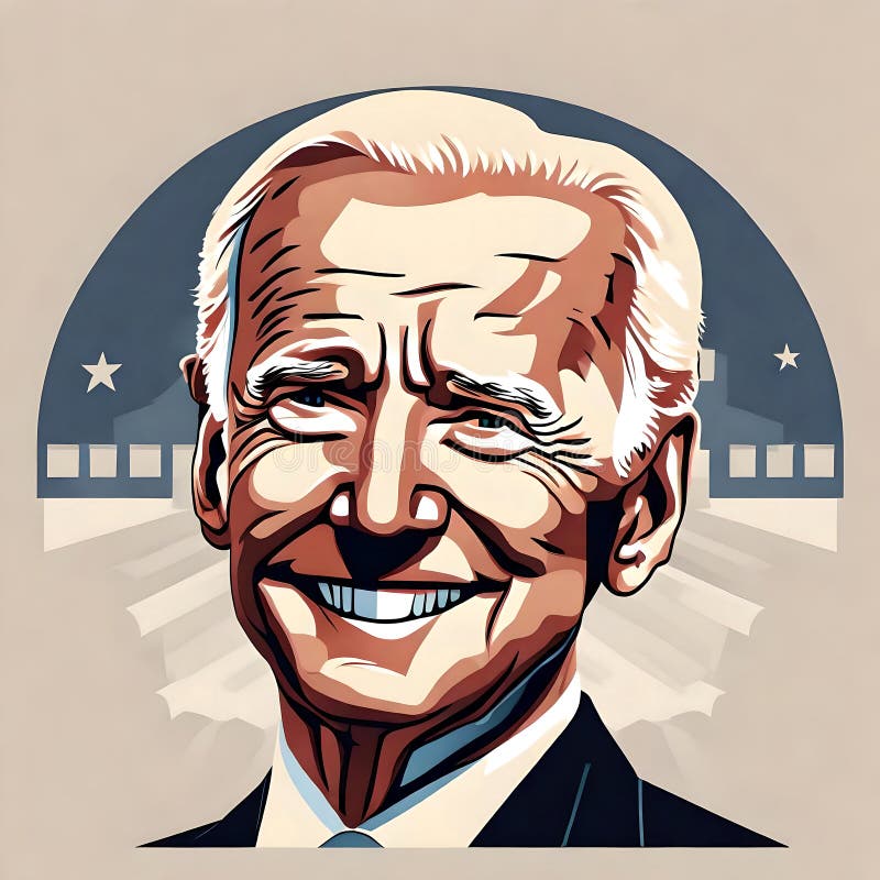 Biden Face Stock Illustrations – 157 Biden Face Stock Illustrations ...