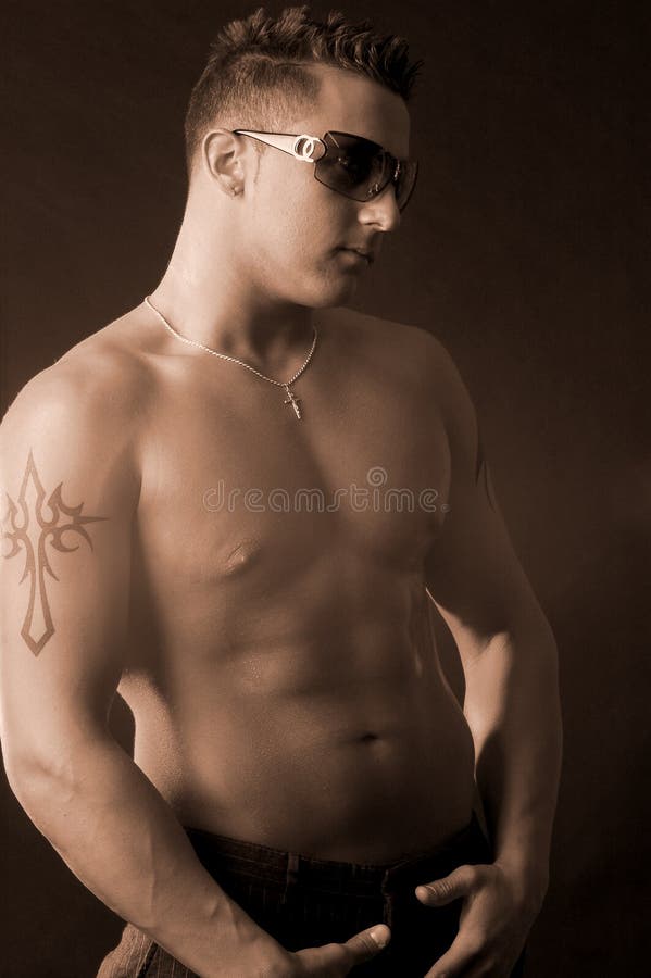 Joe cool stock image. Image of active, trunks, trendy, athletic - 621643