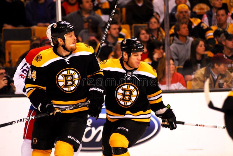 Joe Corvo and Shawn Thornton (Boston Bruins) Editorial Photo - Image of ...