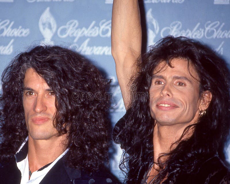 Joe Perry e Steven Tyler fotografia stock editoriale. Immagine di ...