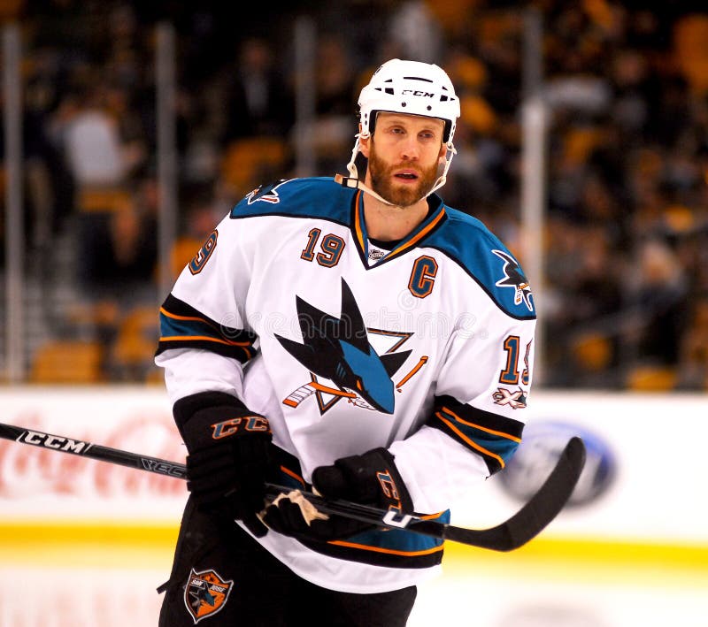 Joe Thornton San Jose Sharks Editorial Stock Photo - Image of game ...