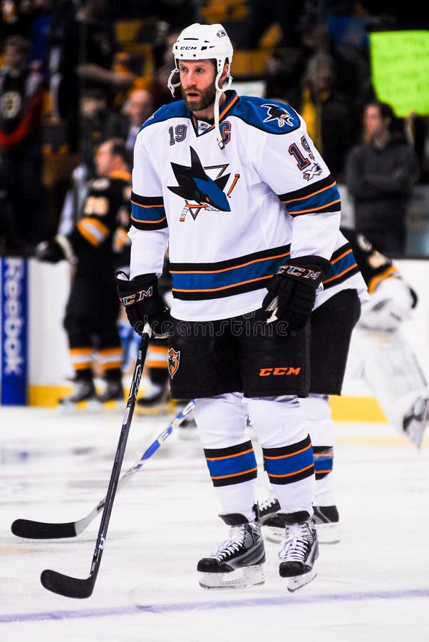 Joe Thornton San Jose Sharks Editorial Photography - Image of ...