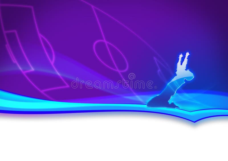 Jogador De Futebol De Vencimento Ilustração Stock - Ilustração de arte ...