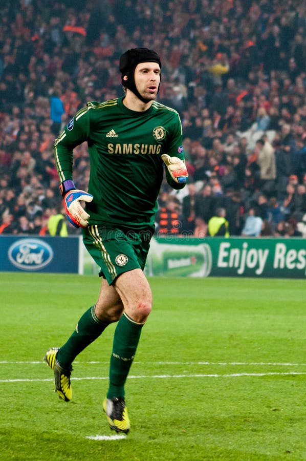 Jogador De Futebol Peter Cech Fotografia Editorial - Imagem de ...