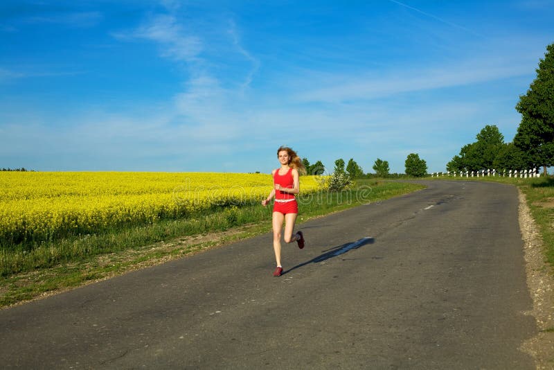 Jogging stock photo. Image of youth, attractive, jogging - 12129010