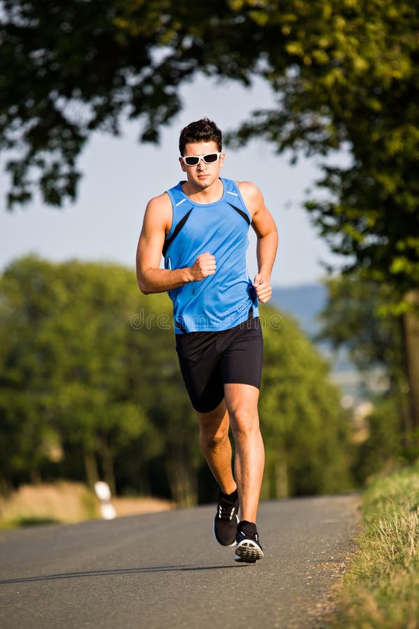 Runner Sport Athlete Running Stock Image - Image of jogging, fast: 19551905