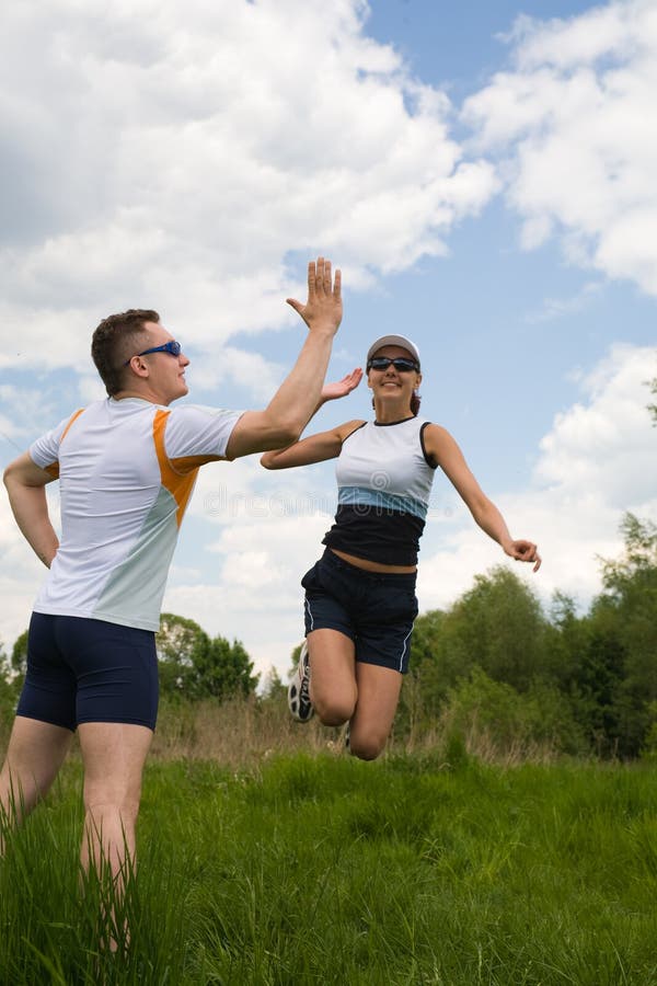 Jogging people stock photo. Image of healthy, activity - 5338974