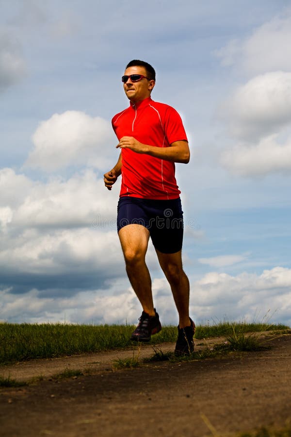 Jogging man 2 stock image. Image of lifestyles, adult - 5641737