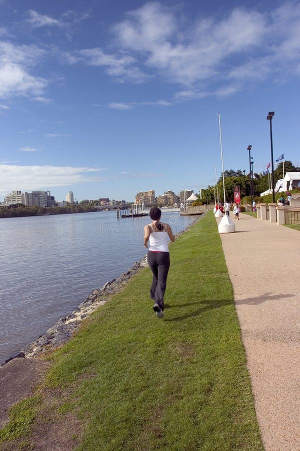 Jogging in the City stock image. Image of workout, healthy - 152719