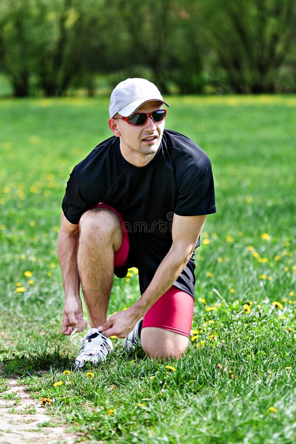 Jogging through the fields stock photo. Image of jogging - 24696748