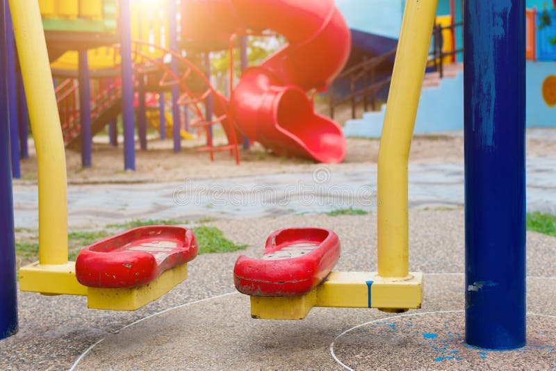 Jogging Machine Outdoor for Exercise in the Park. Stock Photo - Image ...