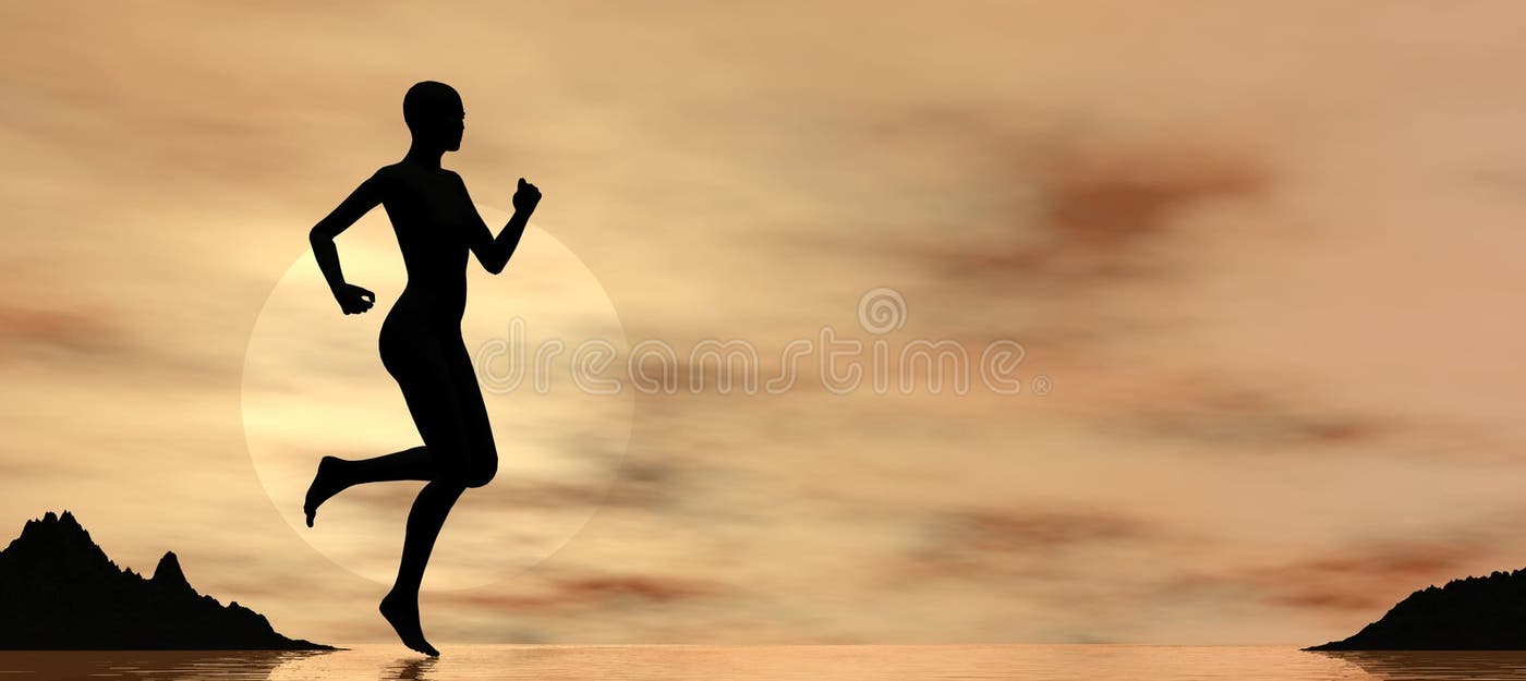 Fitness Sunrise Jog Workout Stock Illustrations – 859 Fitness Sunrise ...